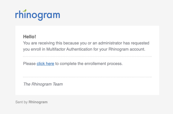 Logging into Rhinogram
